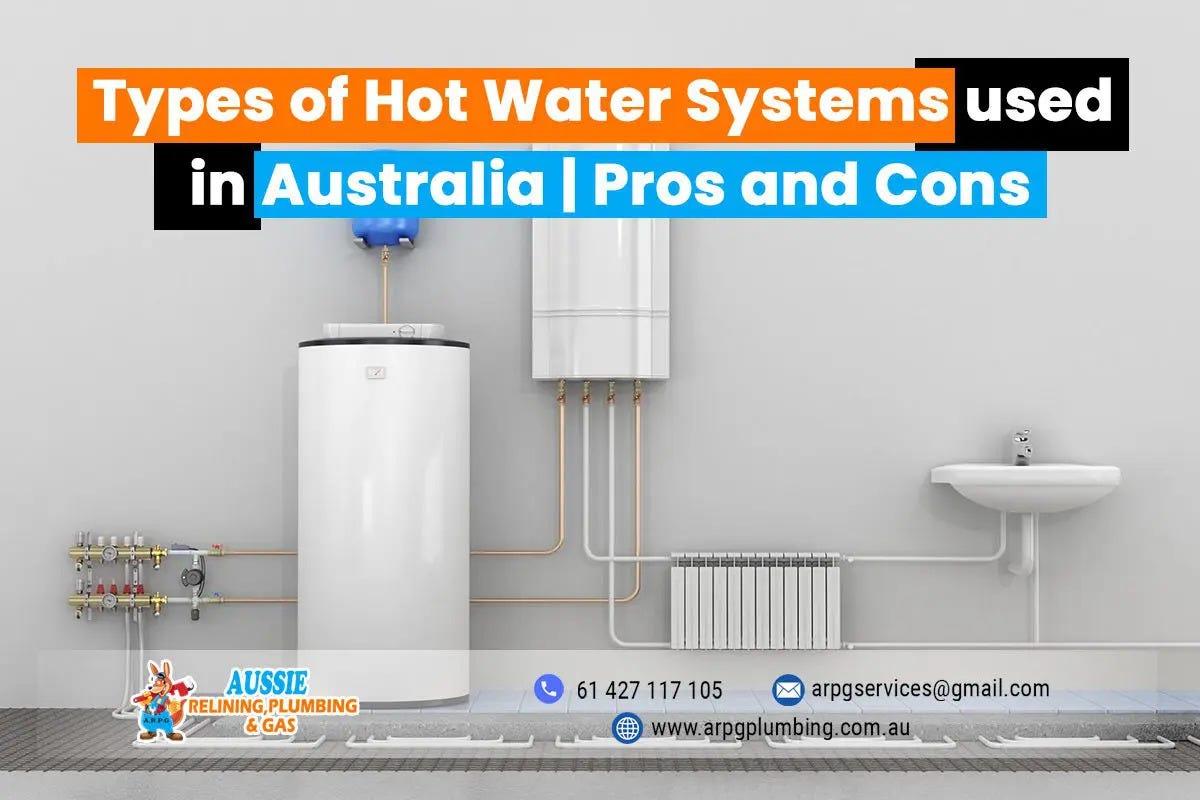 Types of Hot Water Systems used in Australia | by ARPG Plumbing | Medium