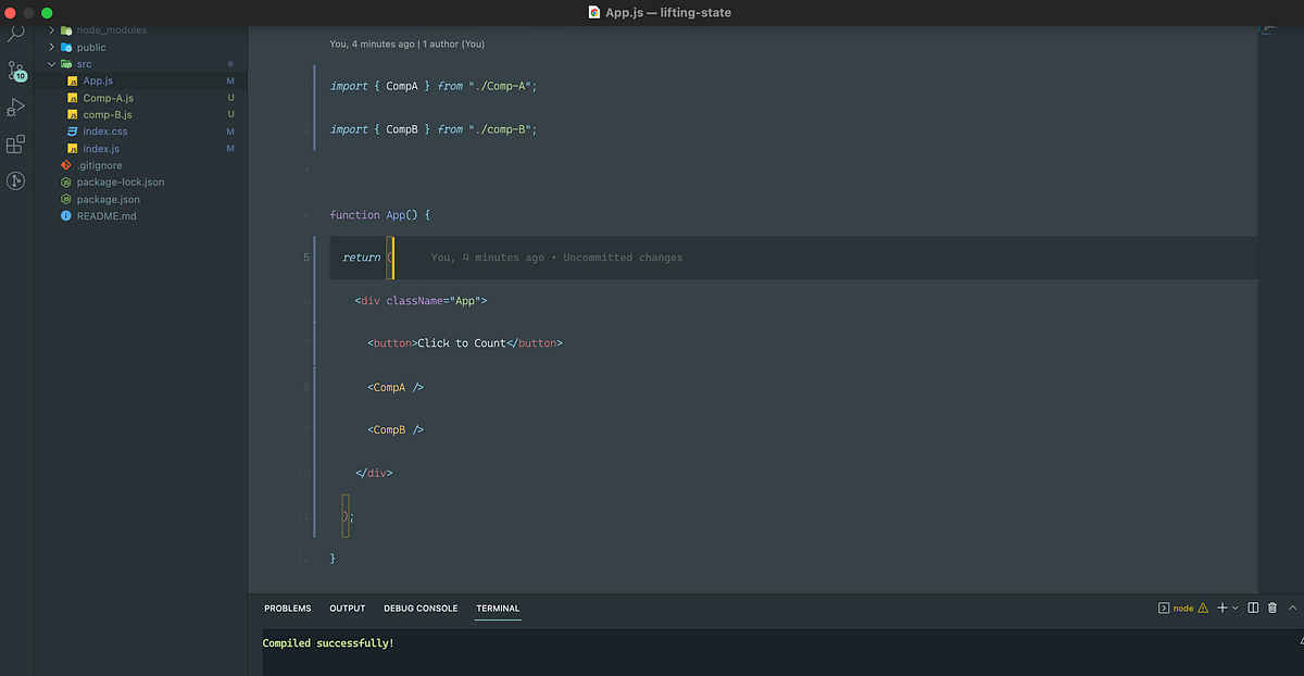 What is lifting of State in react?🤔 | by Neville Kati N. | Medium