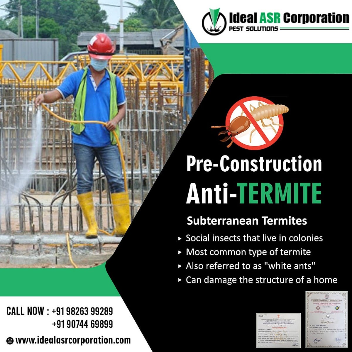Pre-Construction Termite Treatment in Indore — Ideal ASR | by Ideal ASR ...