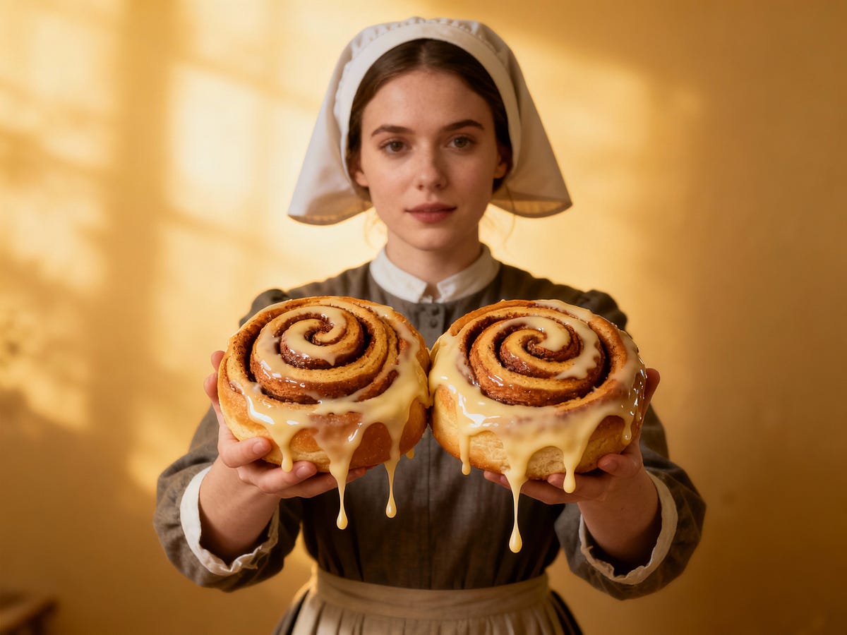 Tasty Mennonite Buns. Dan was looking for cinnamon scrolls… | by Selena ...