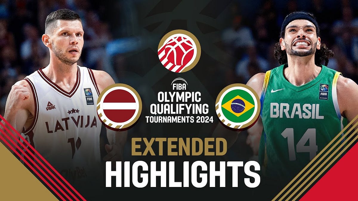 Final: Latvia 🇱🇻 vs Brazil 🇧🇷 | Extended Highlights | FIBA OQT 2024 Latvia | by Jesusmarcano ...