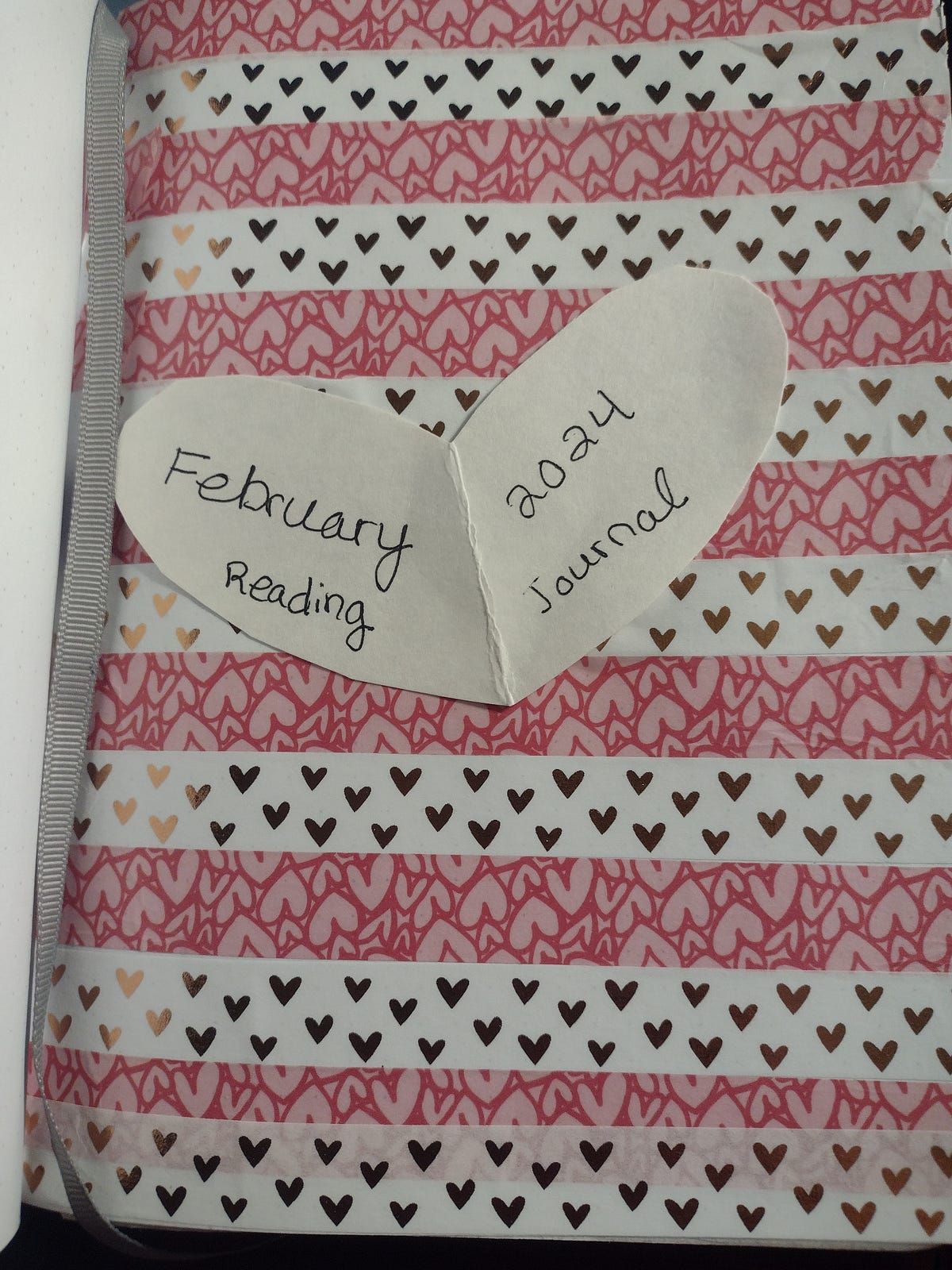 February Reading Journal Set-Up - The Daily Cuppa - Medium
