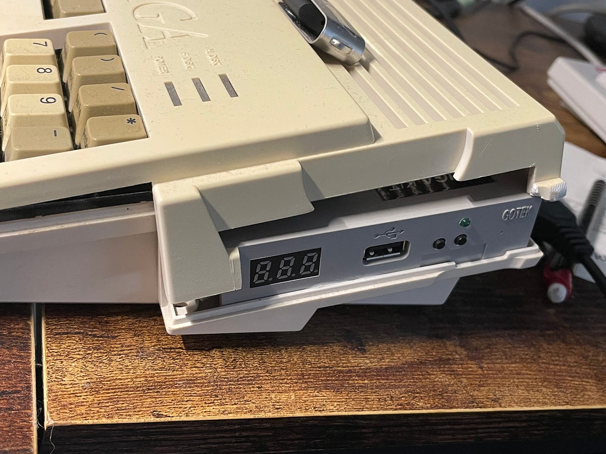 The Gotek drive. Yesterday, we talked about floppy disks… | by Ivan ...