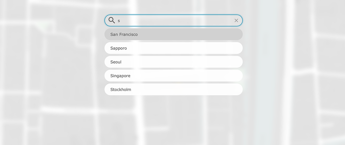 Day 24: Making autocomplete search accessible for React apps with Downshift | by MasaKudamatsu ...