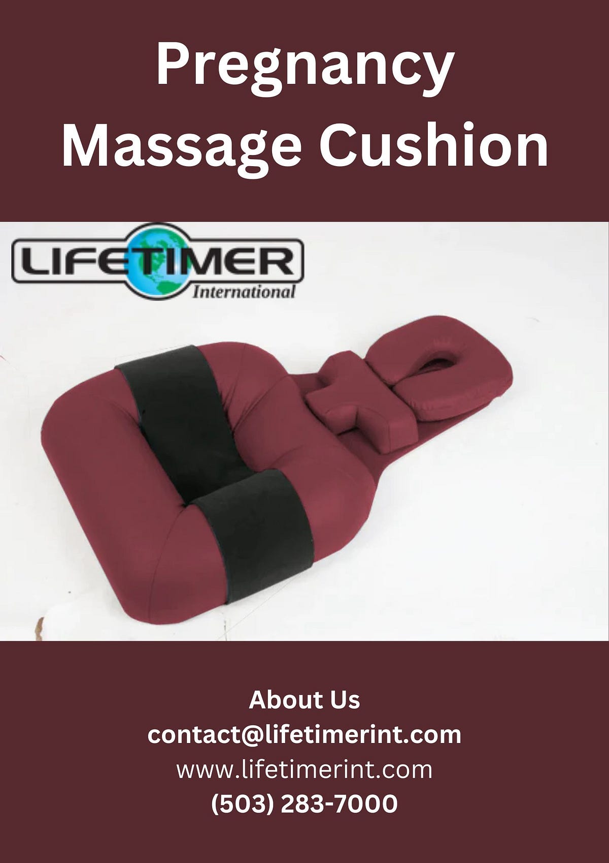 Comforting Support The Ultimate Pregnancy Massage Cushion Life Timerinc Medium