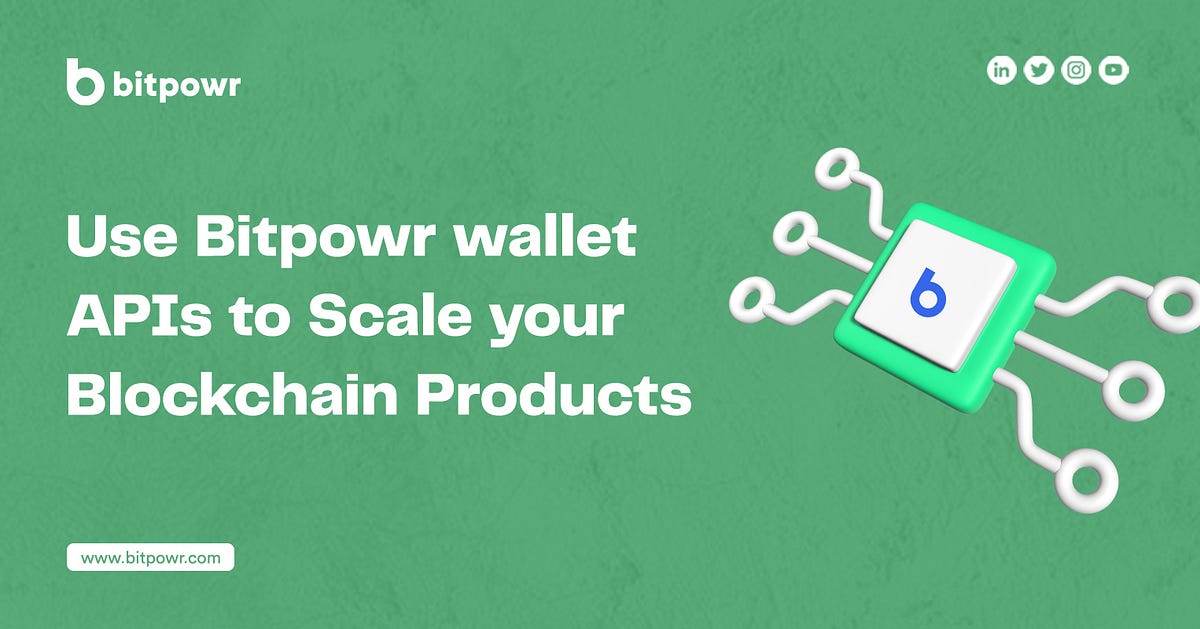 Use Bitpowr wallet APIs to Scale your Blockchain Products. | by lalav ...