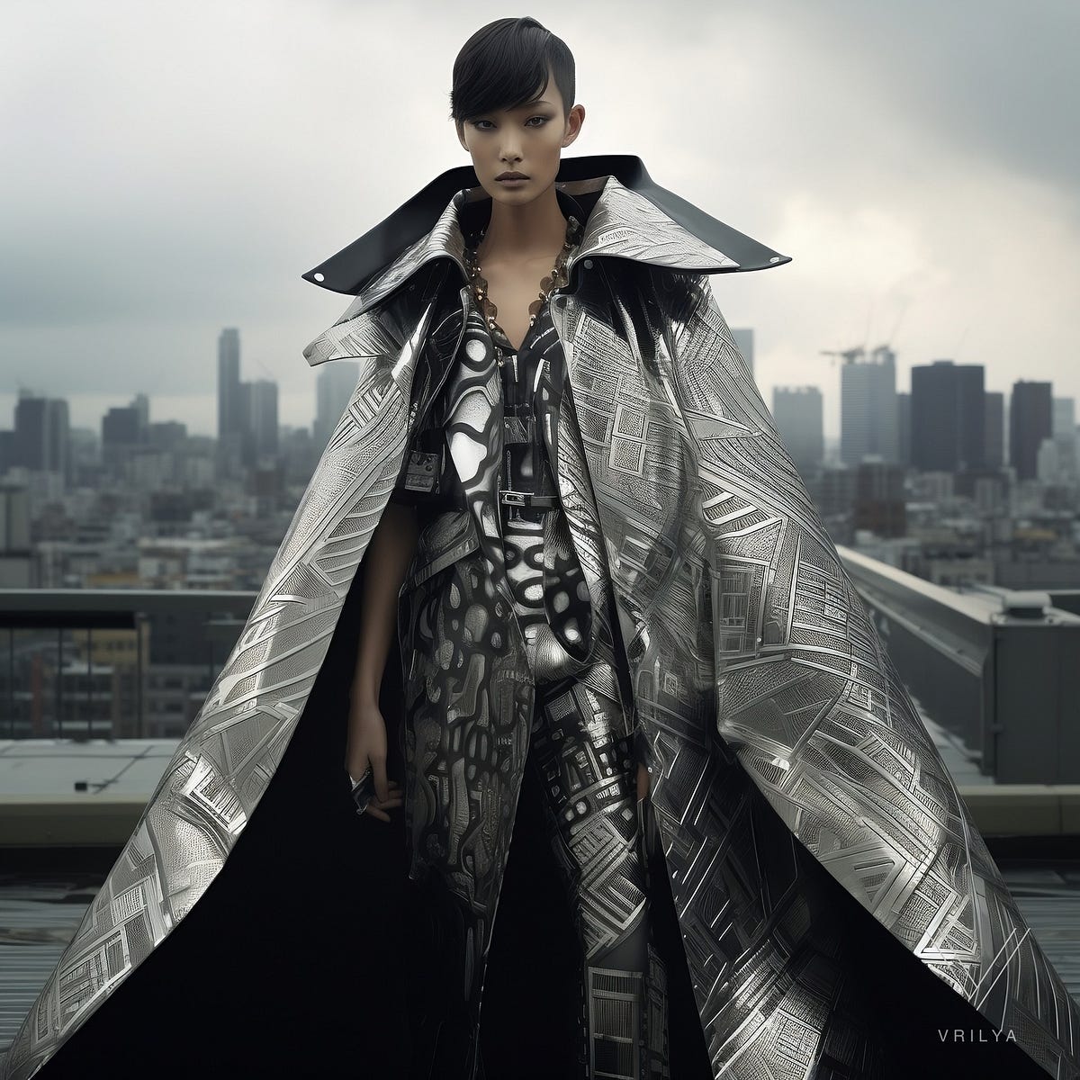 Futuristic Fusion: An Avant-Garde High Fashion Shoot in Tokyo’s Urban ...