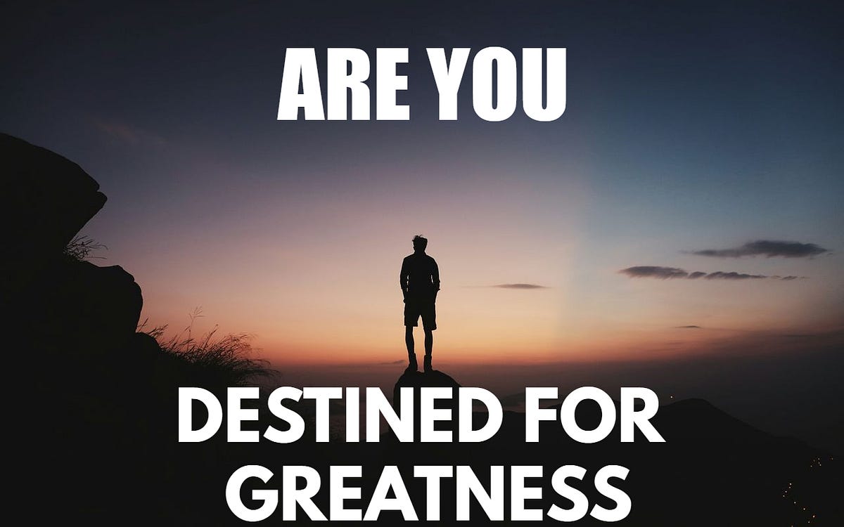 Is greatness born or made? Busayo Amoo | Medium