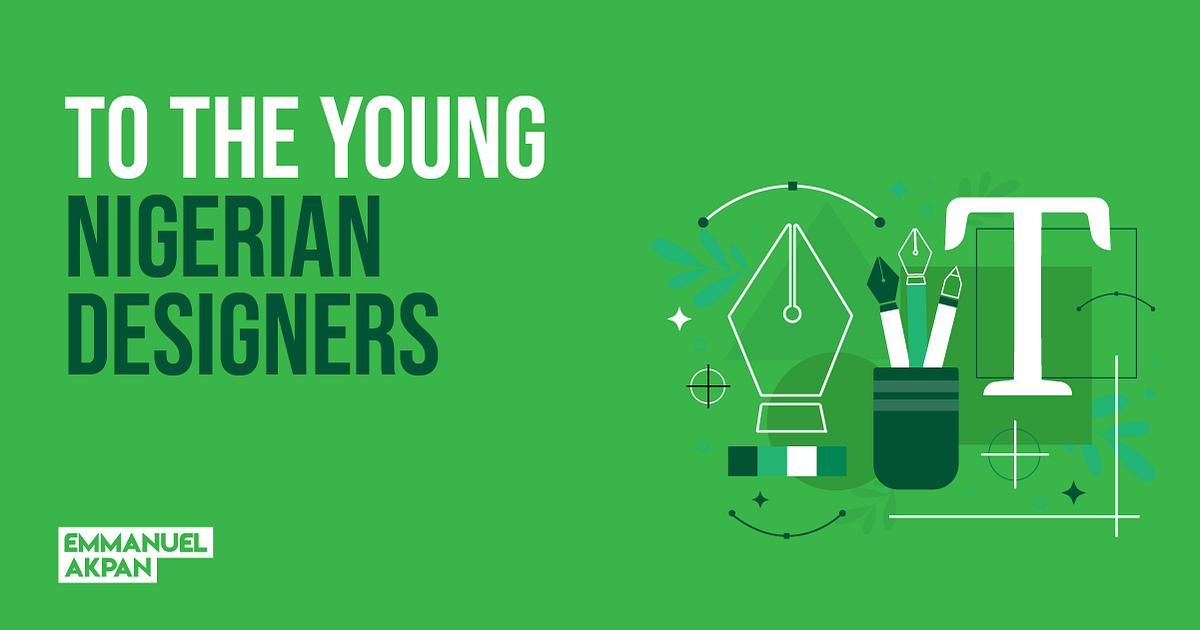 To the young Nigerian designers | Journey of a Nigerian designer- E07 ...