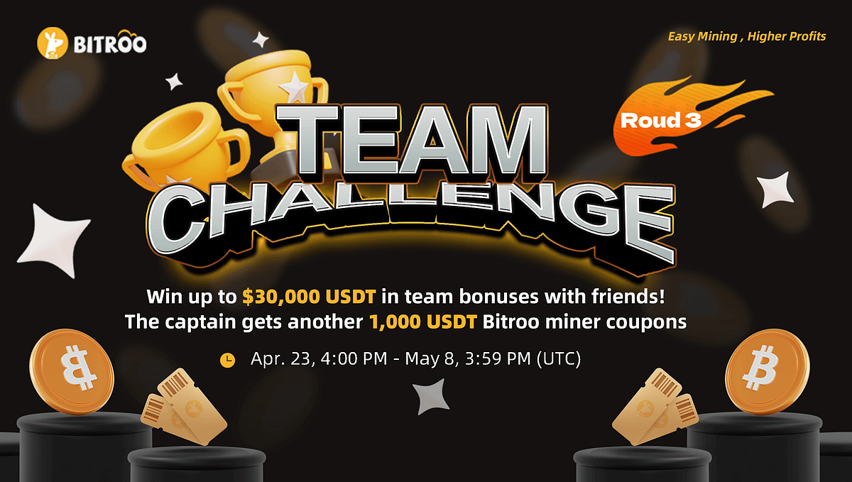 Round 3 — Team Challenge, win team bonuses up to 30,000 USDT with ...