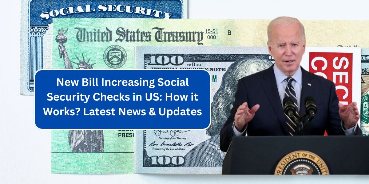 New Bill Increasing Social Security Checks in US: How it Works? Latest ...