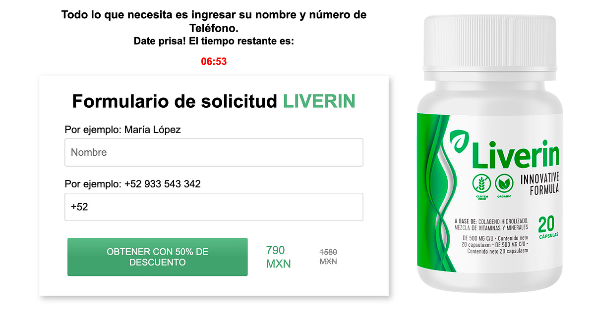 Liverin Píldora - Liverin - Medium