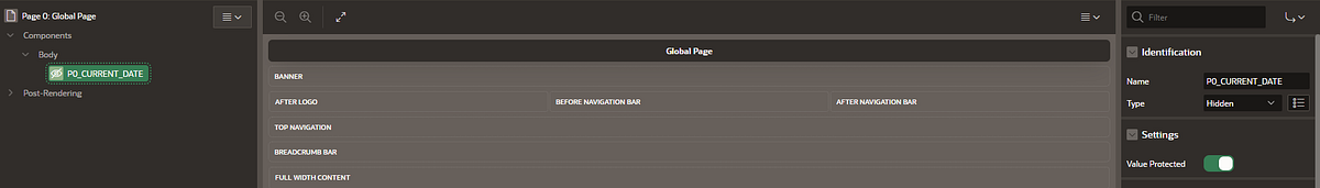 Using Global Page (Page 0) in Oracle Apex | by Nii Tetteh Adjirackor ...