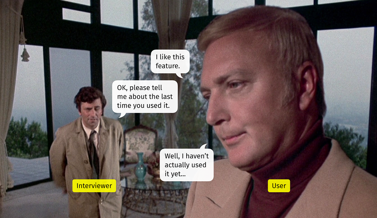 Everything I know about UX research I first learned from Lt Columbo ...