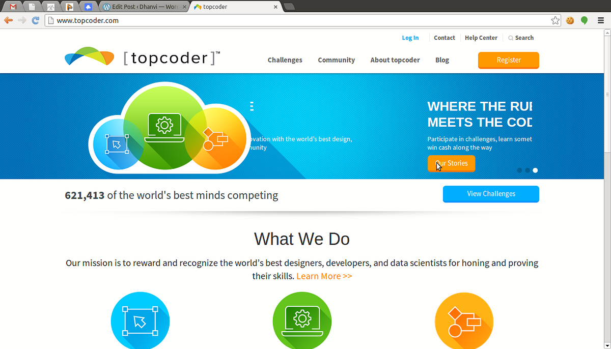 Getting started with TopCoder. Hi Friends | by Tummala Dhanvi | Tummala Dhanvi’s Blog