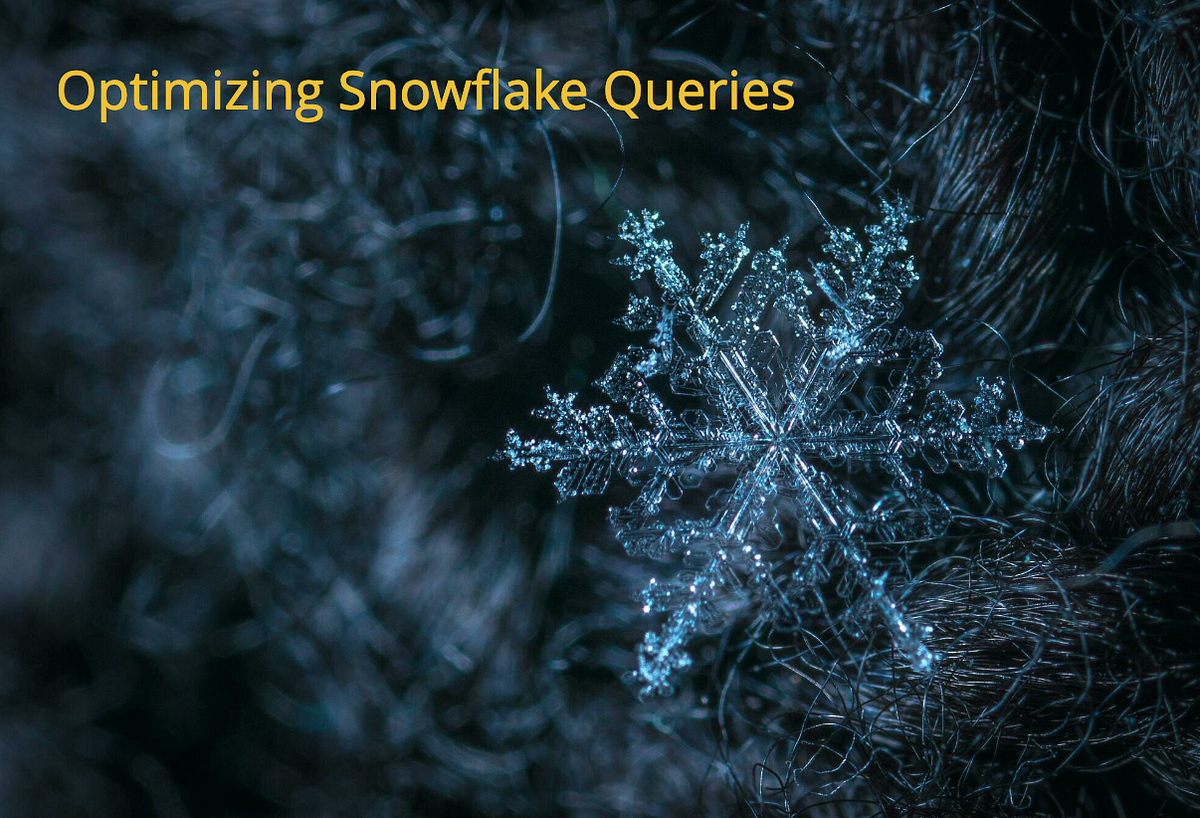 15 Ways to Optimize Snowflake Queries | overcast blog