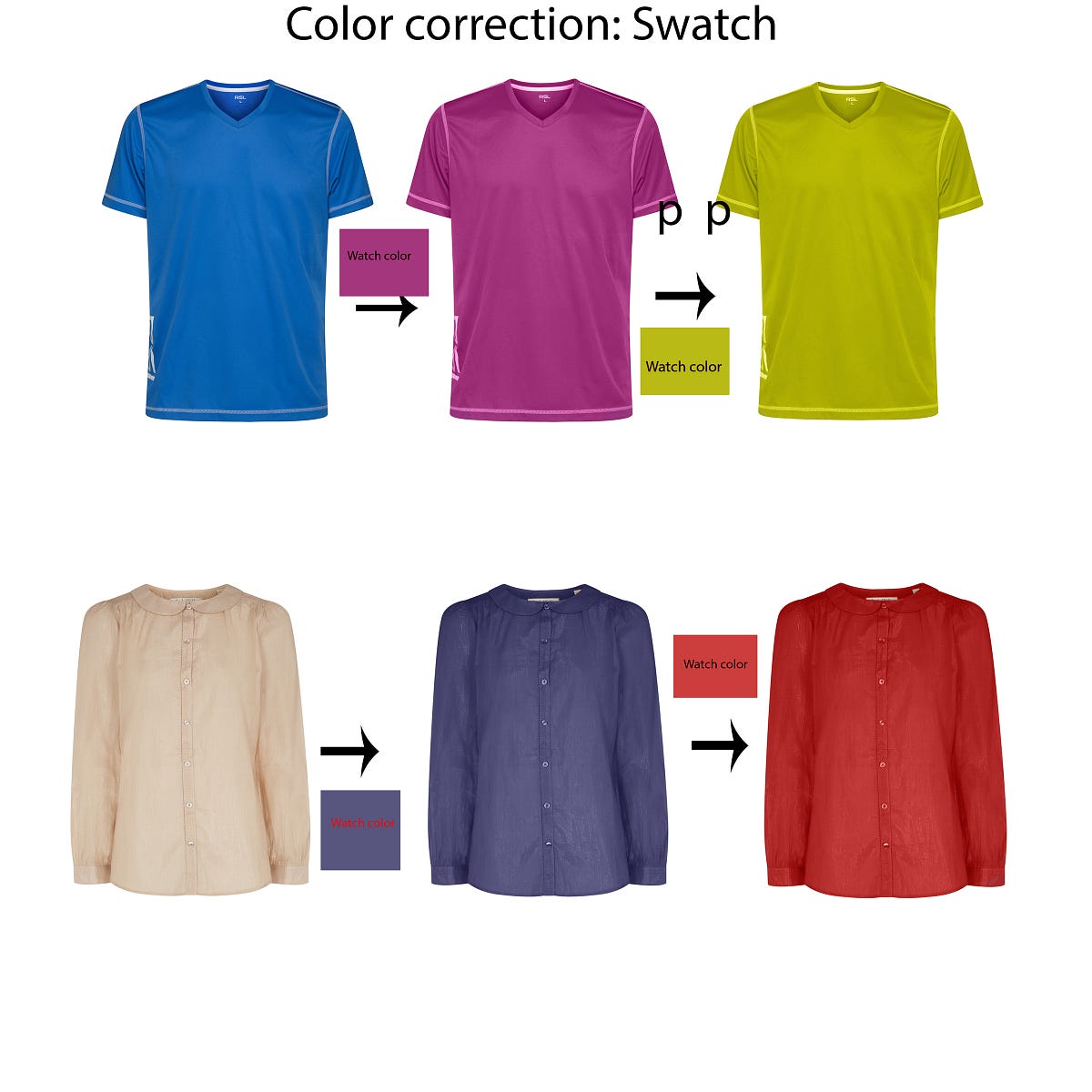 Color correction and change color for your product photo - Flora Liv ...