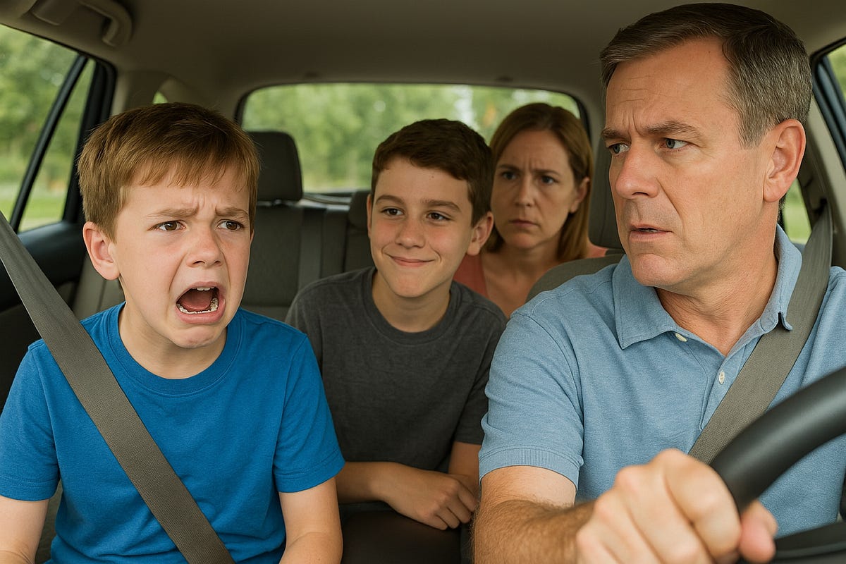 “Dad, Braydon’s Gaslighting Me!” Child Whines | by Brian Theobald | MuddyUm