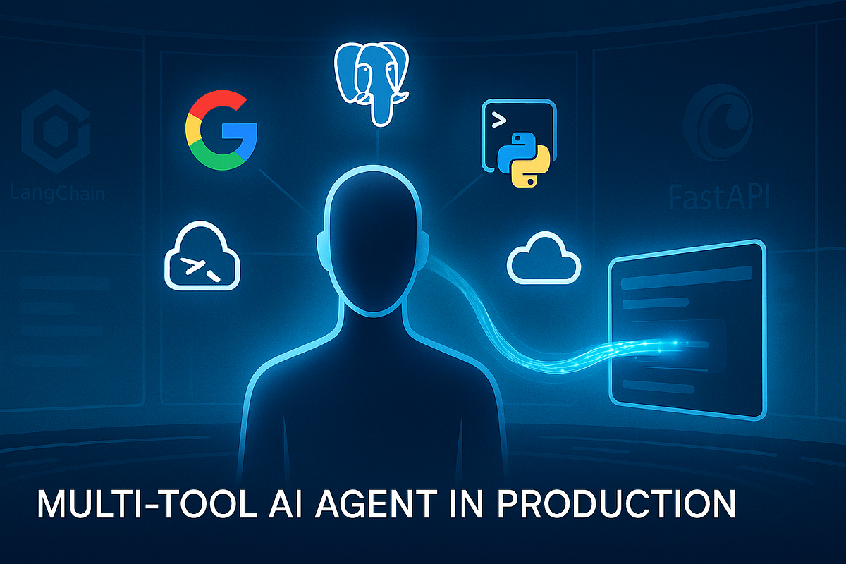 How I Used LangChain and FastAPI to Serve a Real-Time Multi-Tool AI Agent | by Hash Block | Medium