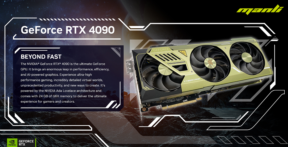 Manli NVIDIA RTX Turbo 4090 with Blower Cooling | by Viperatech | Medium