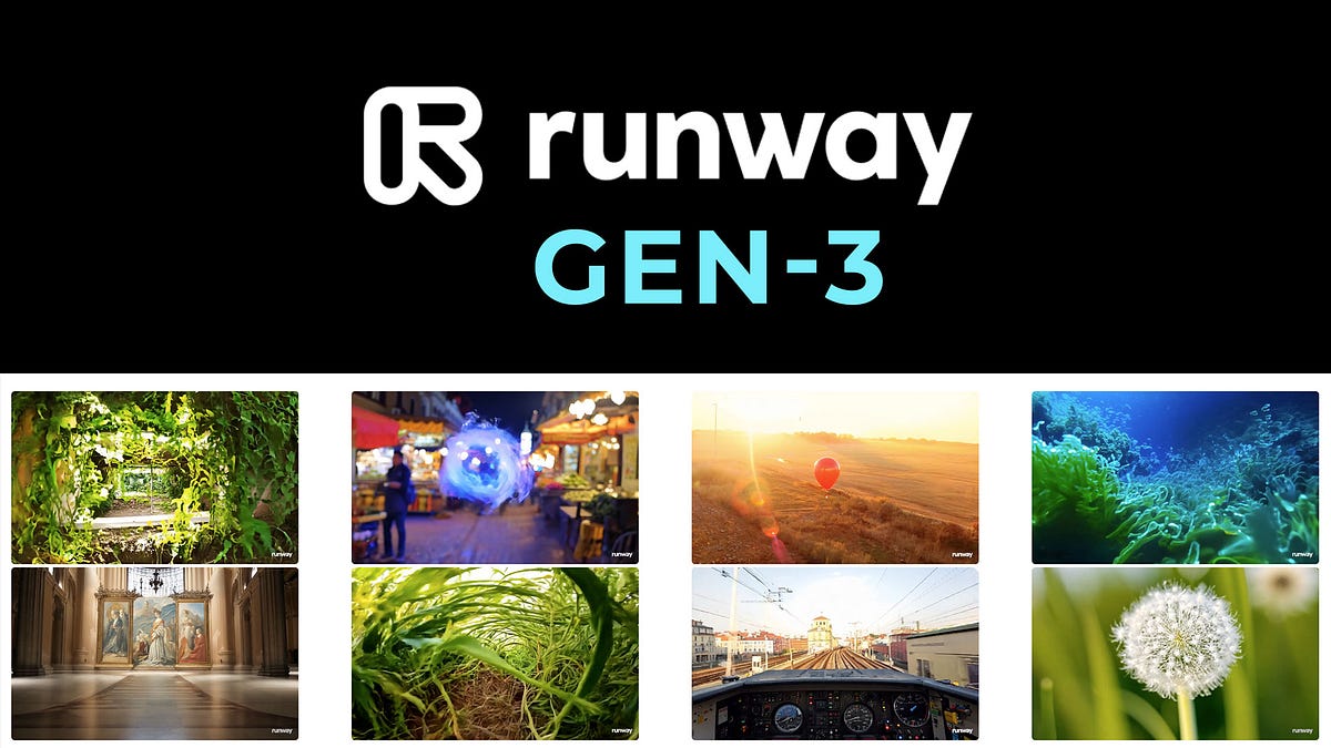 Runway Gen-3 Alpha — next generation AI Filmmaking | by Anlerkin | Medium