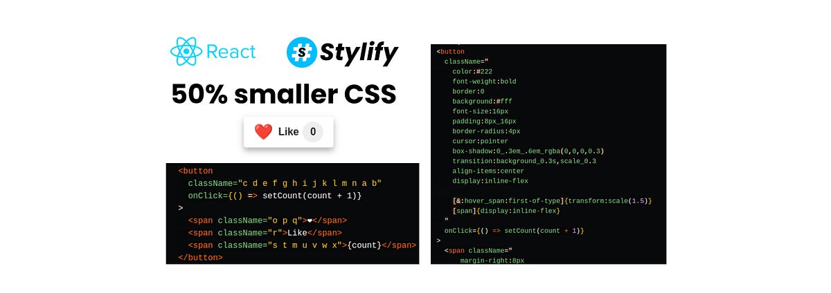 Simple React Like Button With Stylify Css Javascript In Plain English