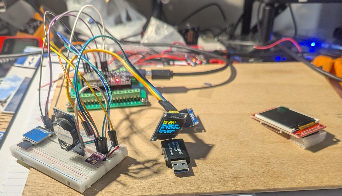Electrons, Photons, and Python: The Solar PV is Switched On and the Arduino/ESP32 Data logging ...