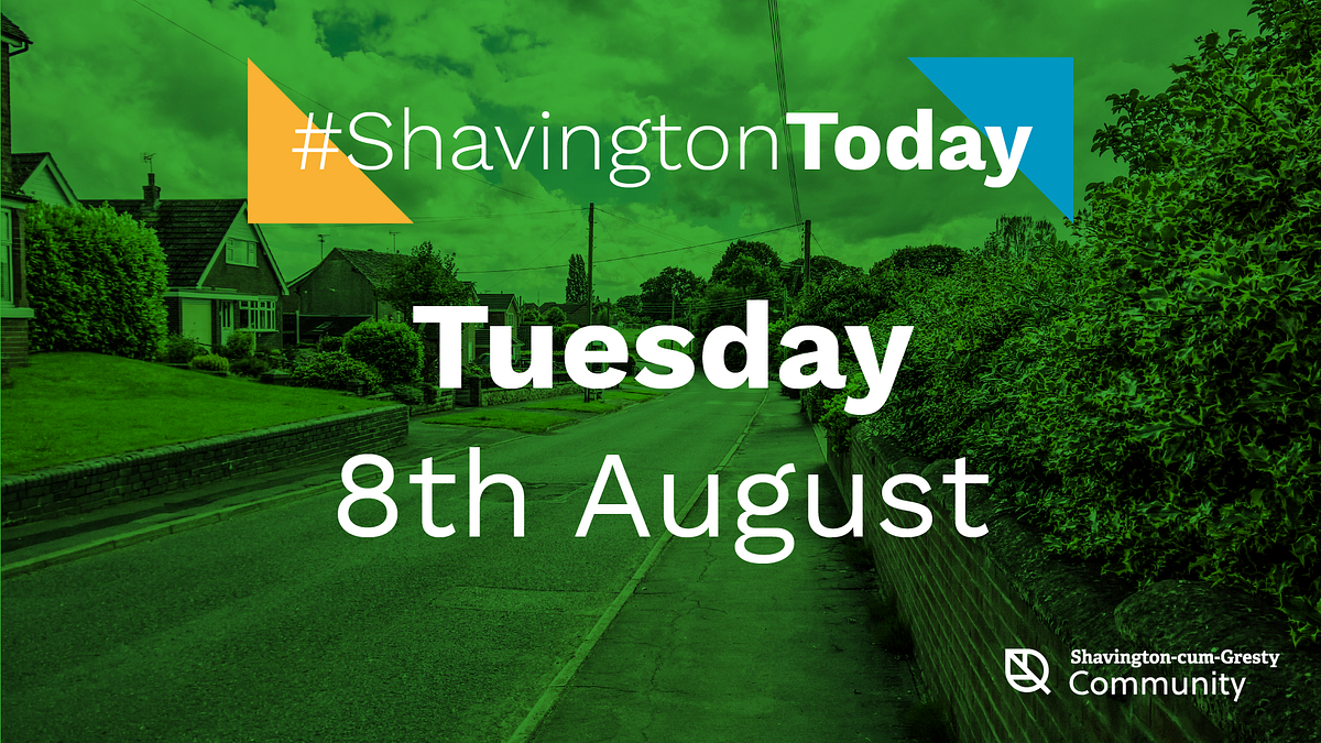 Tuesday 8th August: What’s On. Including Friendship Lunch, Getfitfast ...