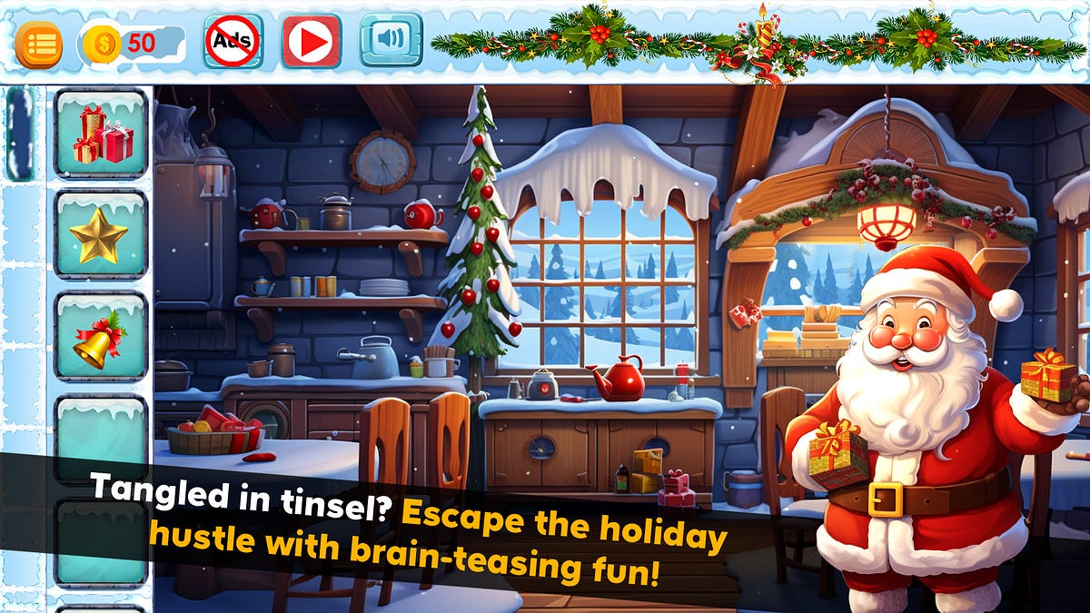 100 Doors Christmas Room. Game Link… | by Escape Game One | Dec, 2023 ...