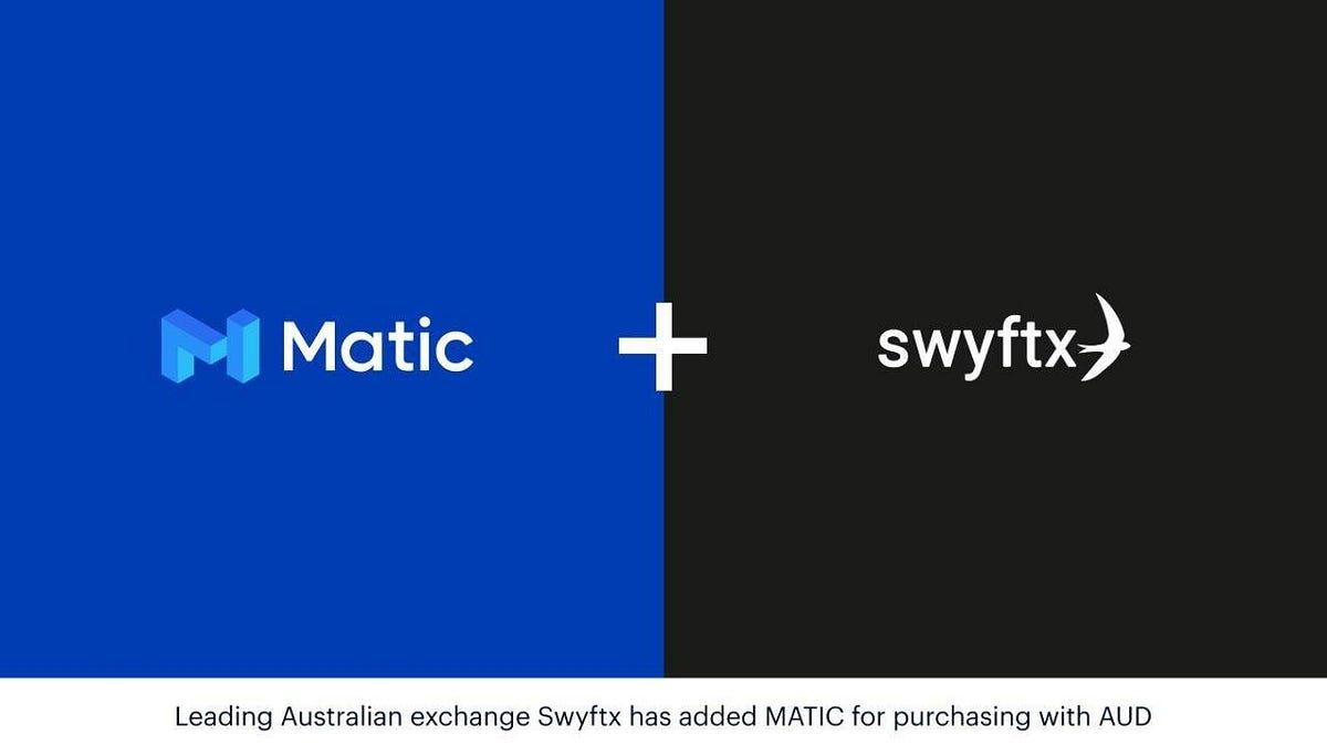 Matic Network Now on Australia’s Biggest Exchange Swyftx 🔥🔥 | by RAHUL ...