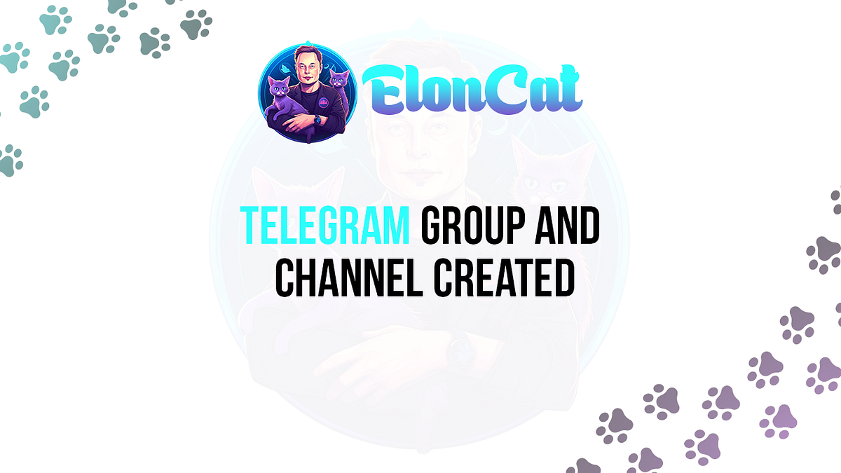 Our telegram groups are officially created! 🏅 - Elon Cat - Medium