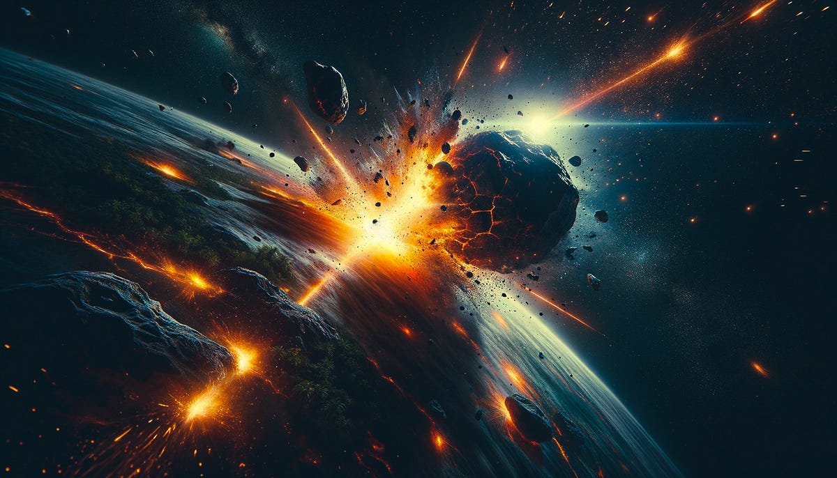 Yesterday, two large, house-sized asteroids approached Earth at amazing ...