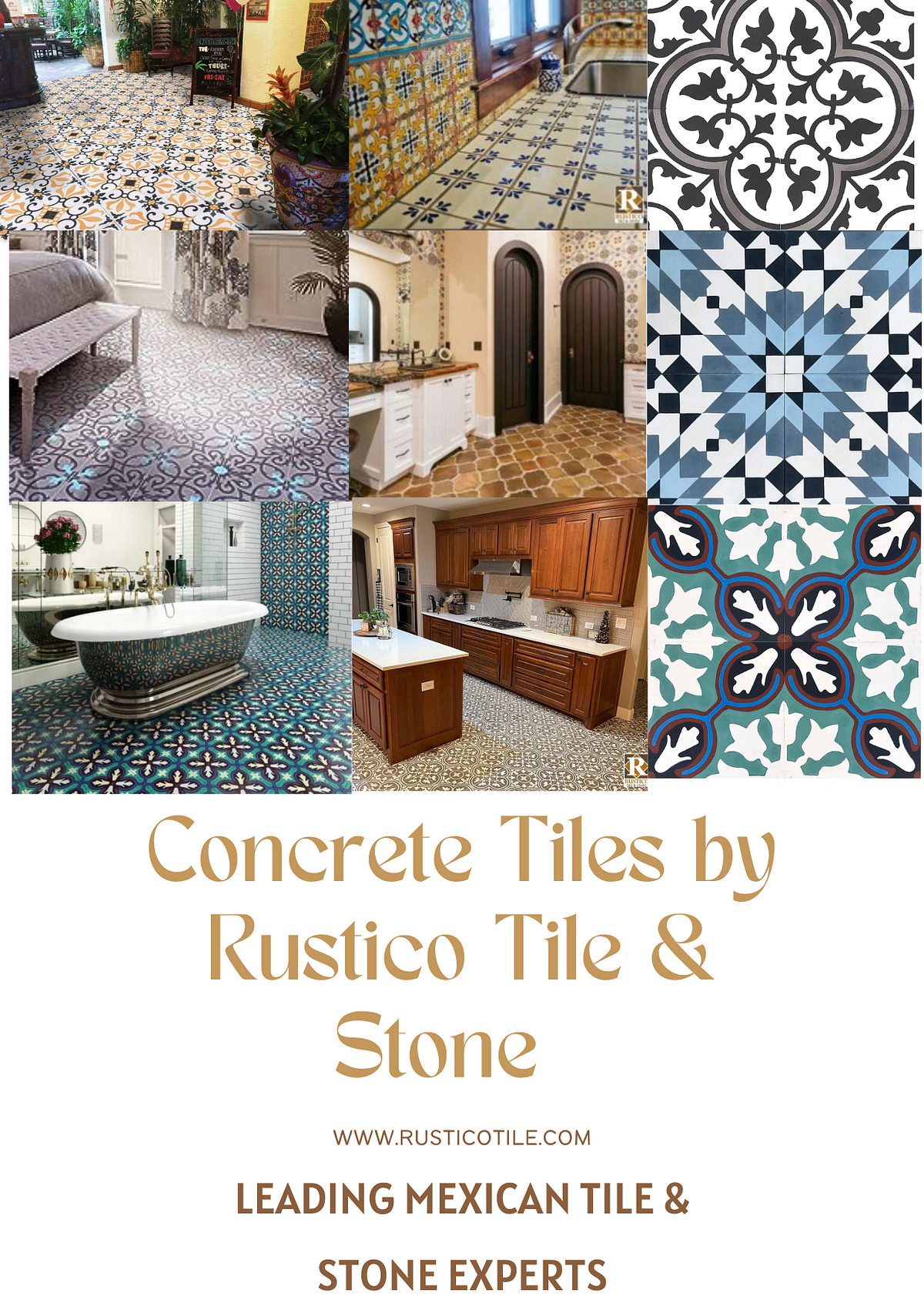 Concrete Tiles for Your Next Home Project - Rusticotile&stone - Medium