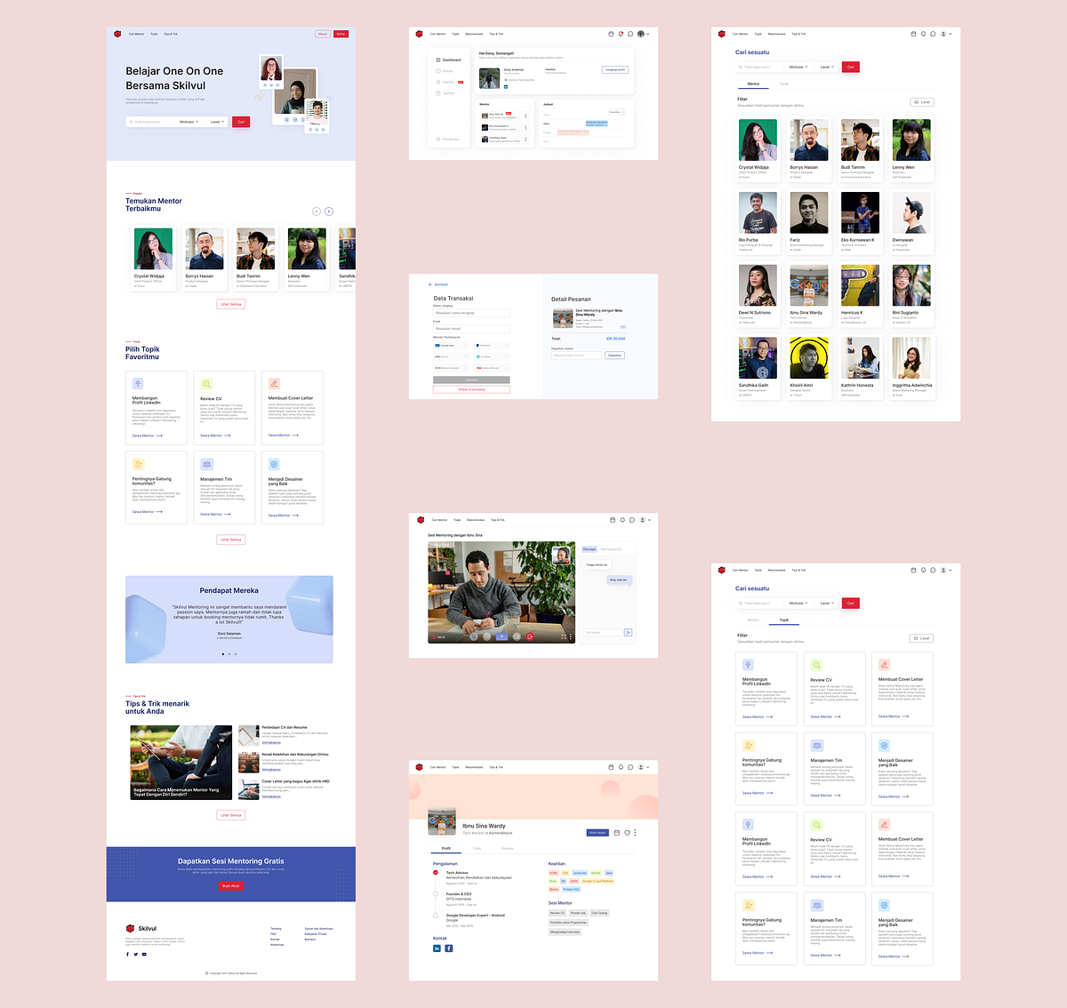 UX Case Study: Challenge Skilvul (Skilvul Mentoring) | by Nanda ...