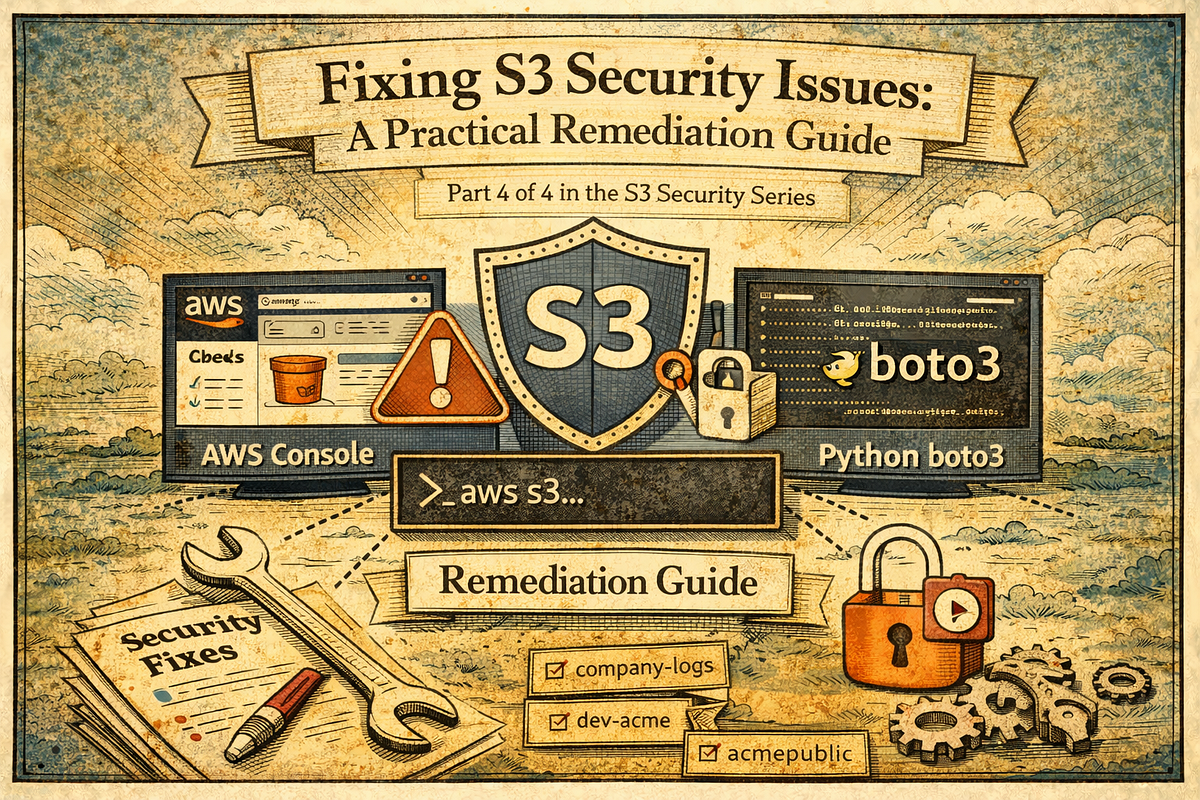 Fixing S3 Security Issues: A Practical Remediation Guide | by Tarek ...