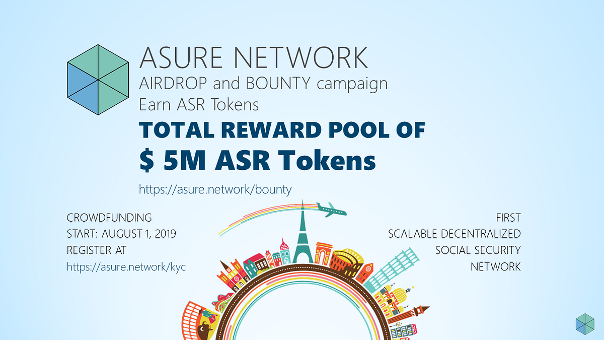 Announcement: Bounty, Airdrop — ASR Token | by Asure.Network Team ...