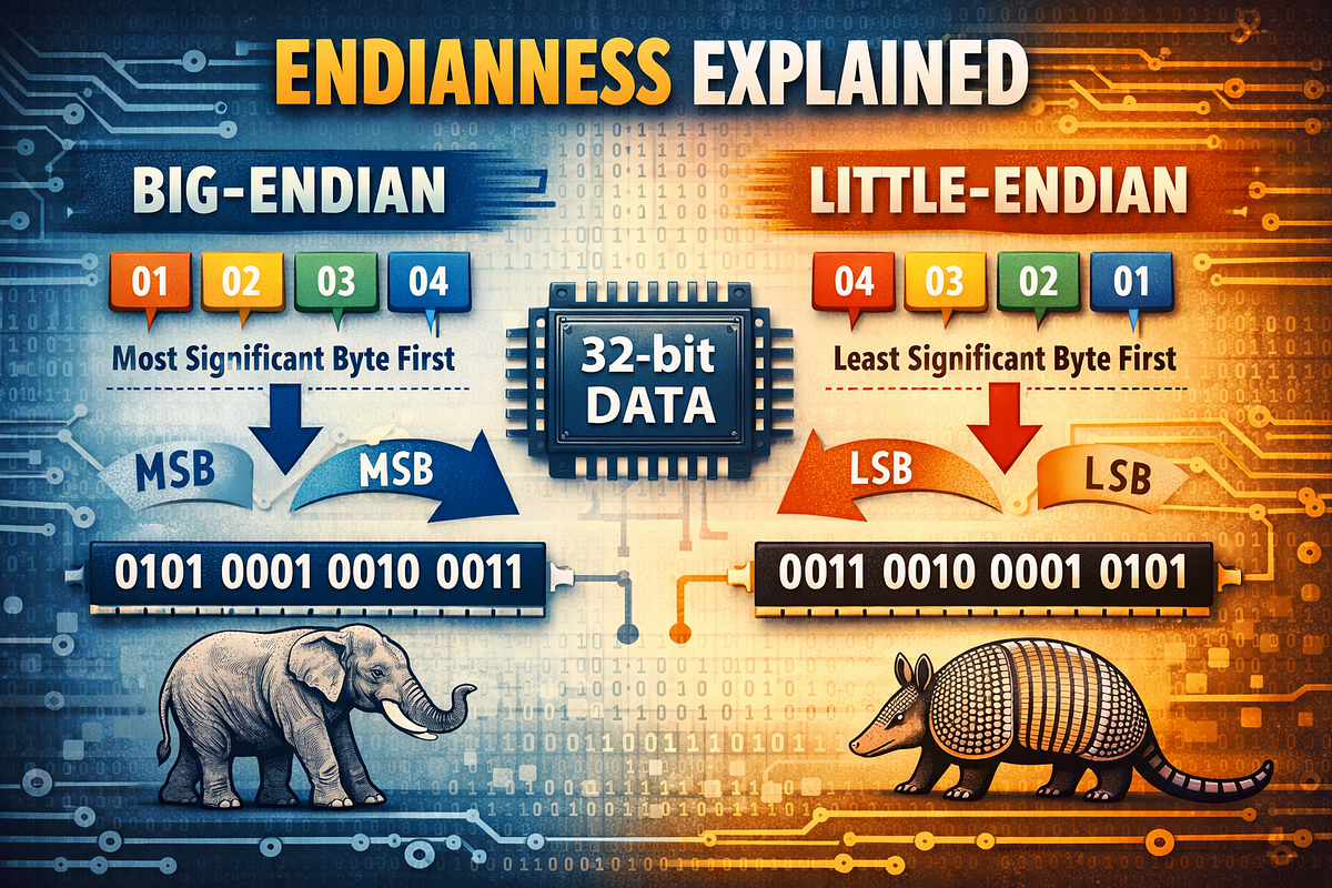 Endianness Explained: Little-Endian, Big-Endian, and Why Both Still ...