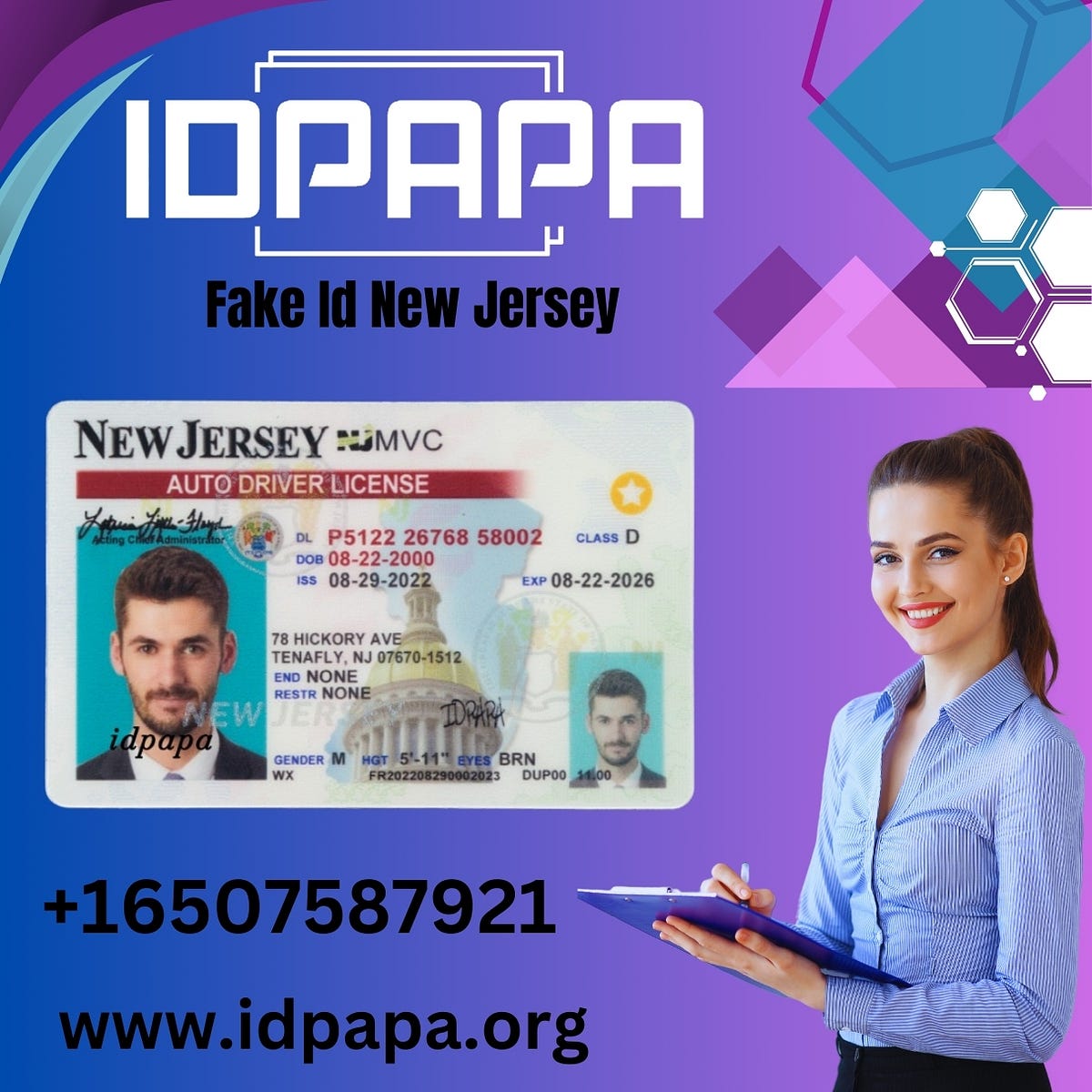 Unlock the Excitement: Get Your High-Quality Fake ID New Jersey from IDPAPA | by John william ...