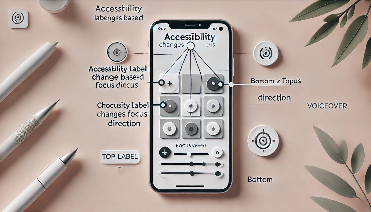 Customizing Accessibility Text in Swift Based on Focus Direction | by Denis Bélanger 💎⚡ | Medium