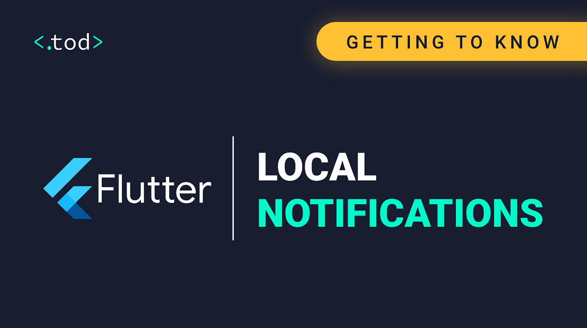 Getting to know Flutter: Local notifications | by Enrico Ori | TheOtherDev/s | Medium