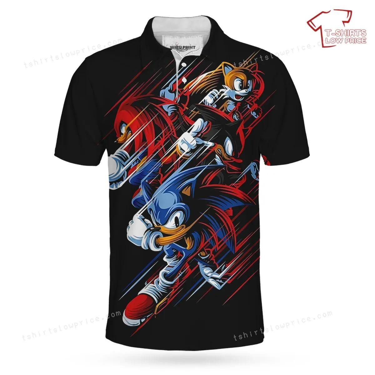 Sonic Polo Shirt, The Hedgehog Polo Shirt | by Agnes Jump | Medium