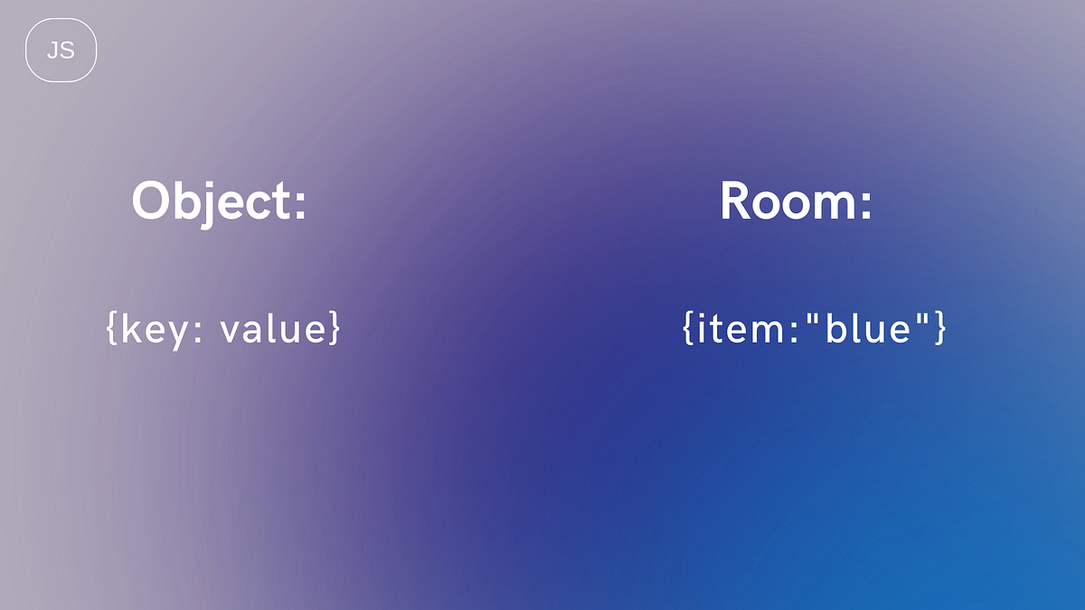 Object as a room. In this article, we are going to learn… | by Julia ...