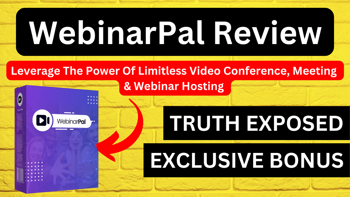 WebinarPal Review — Next-Gen Video Conference Hosting Platform | by ...