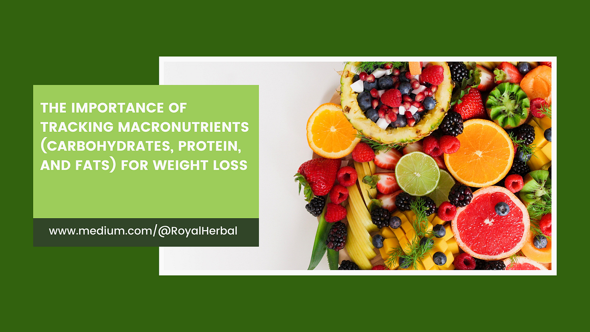 The importance of tracking macronutrients (carbohydrates, protein, and ...