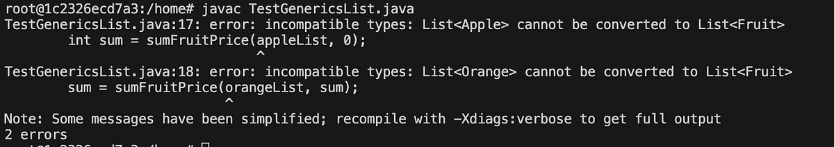Item 23: Don’t use raw types in new code | by Judy Huang | Judy’s Effective Java sharing | Aug ...