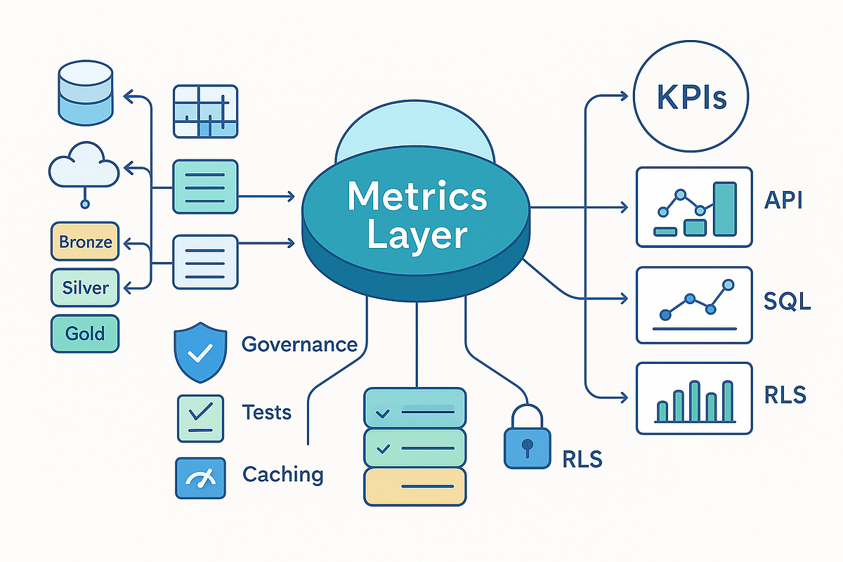 Semantic Metrics Layer: Consistent KPIs Everywhere | Stackademic