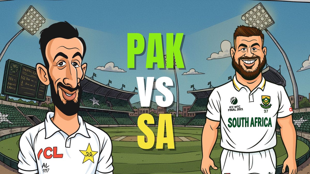 PAK VS SA: Second Test preview. Pakistan Vs SA: Fans waiting for… | by ...
