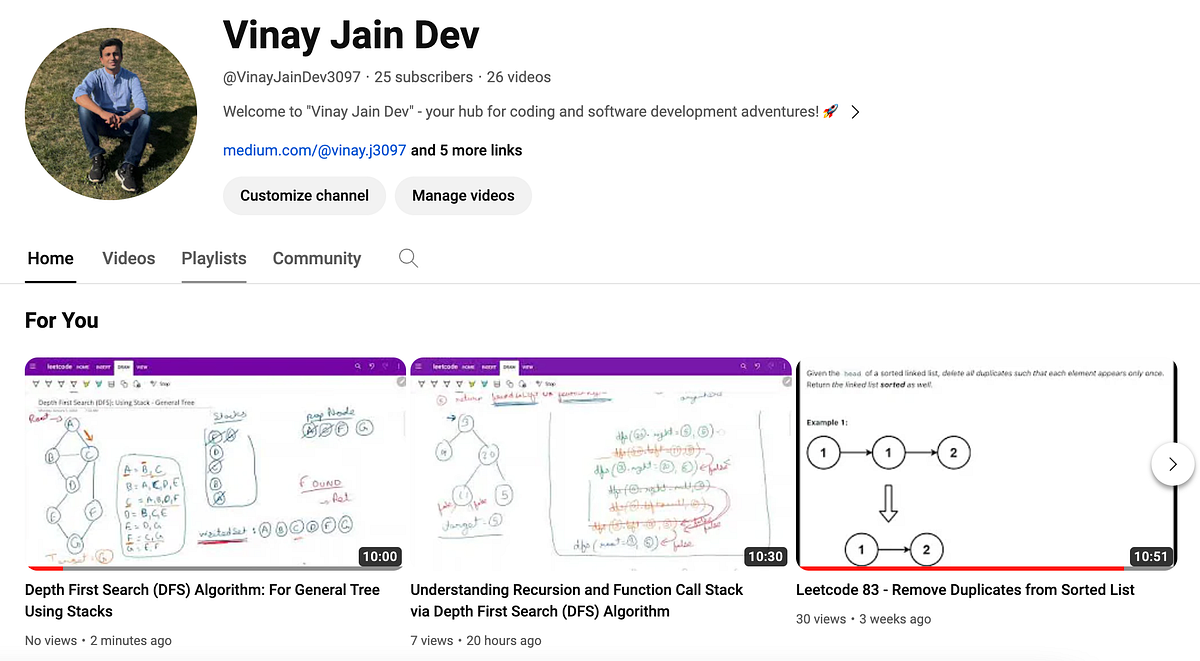 🌲 Navigating the Depths: DFS for General Trees Using Stacks! 🎥 - Vinay ...