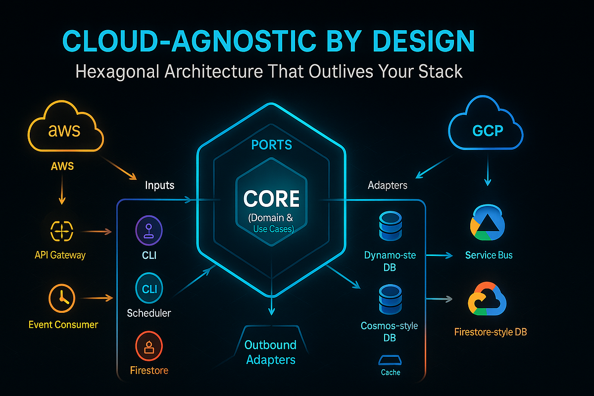 🧭 Cloud-Agnostic by Design: Hexagonal Architecture That Outlives Your ...