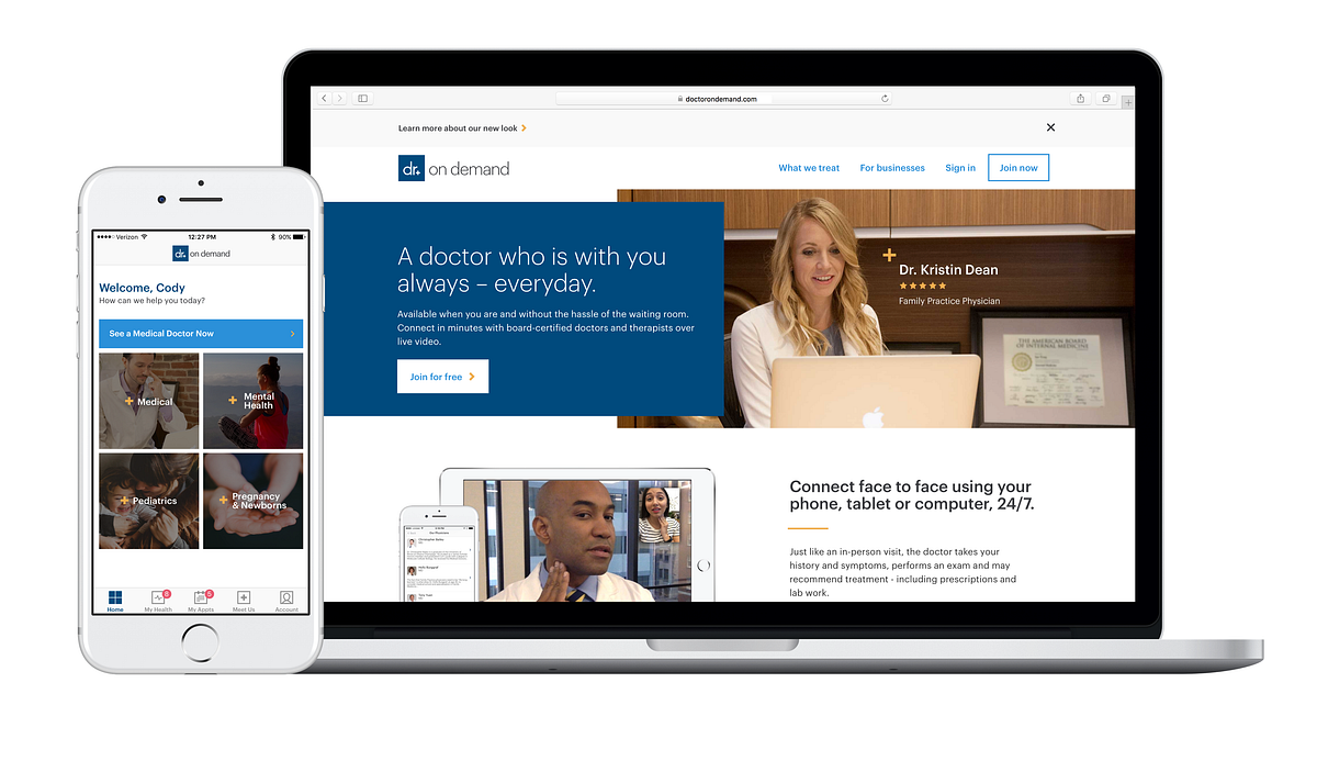 A New Look for Doctor On Demand. As you may have noticed, we’ve ...
